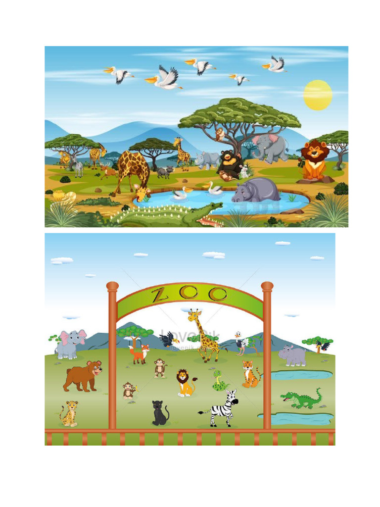 Animals and Habitats - Worksheet | PDF