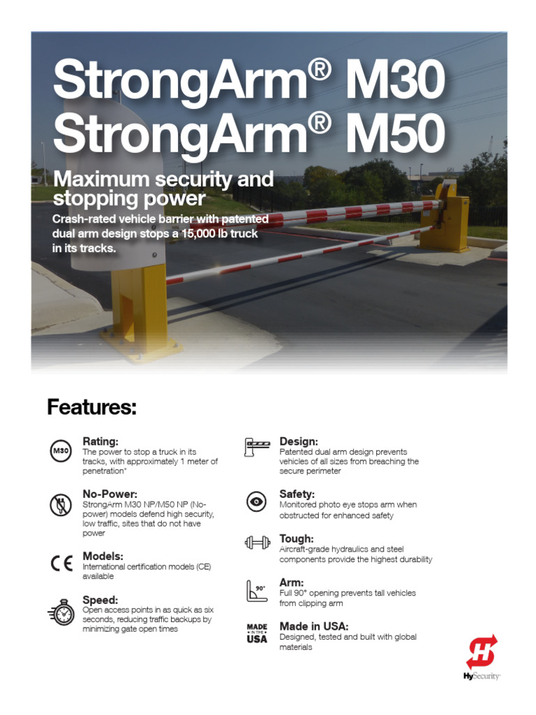 SubmittalPackage - StrongArmM30 RL - Drop Arm | PDF | Power Supply ...