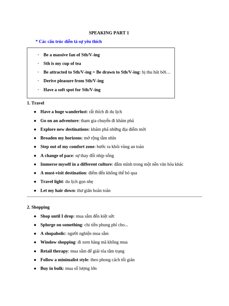 Speaking Part 2 - Person | PDF