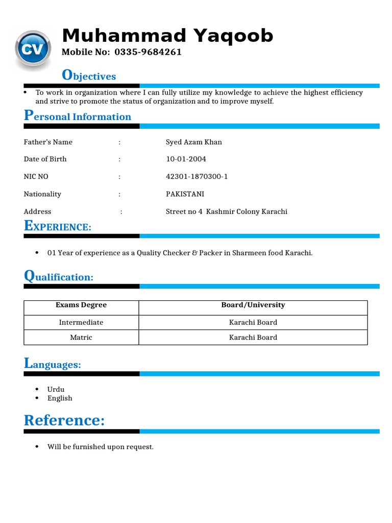 Muhammad Yaqoob | PDF