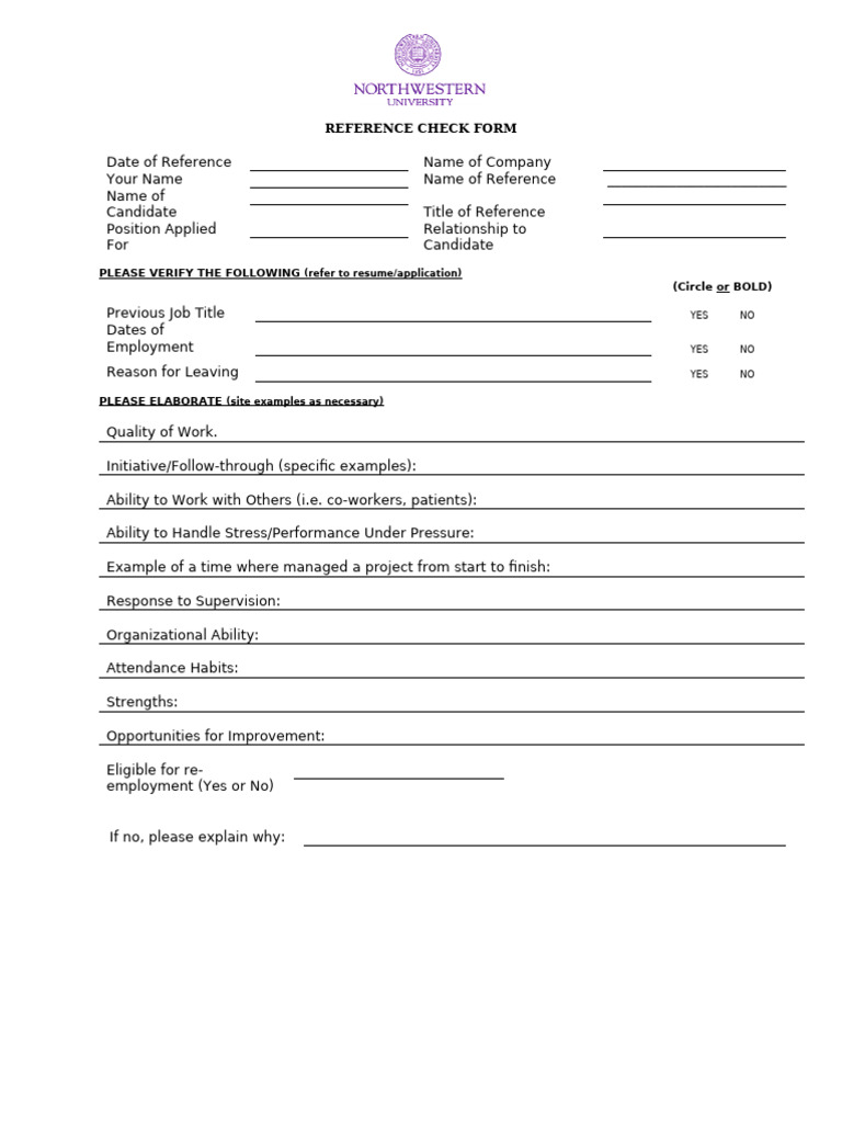 Reference Template | PDF