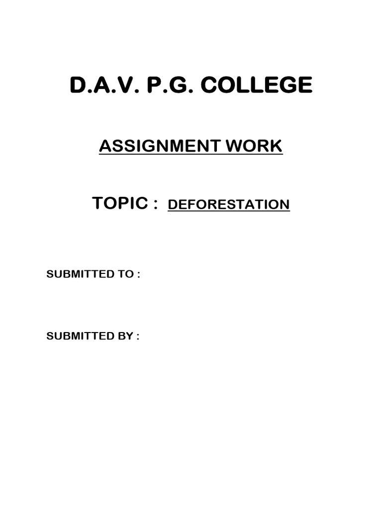 Deforestation 2 | PDF