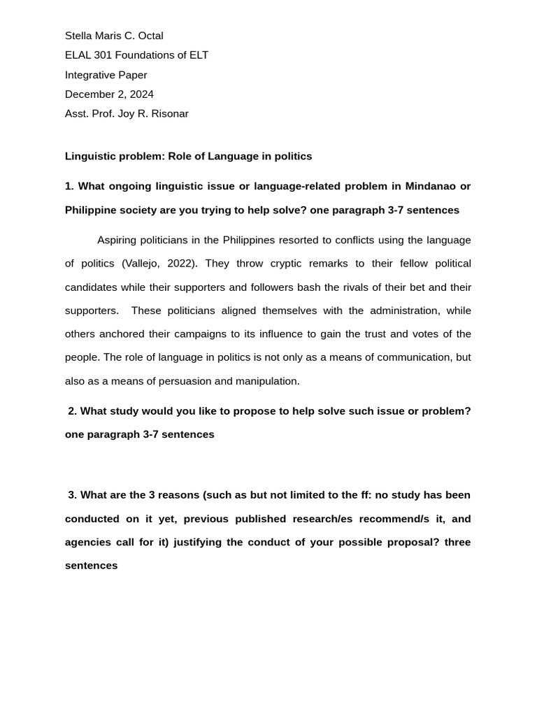 Integrative Essay Revised | PDF