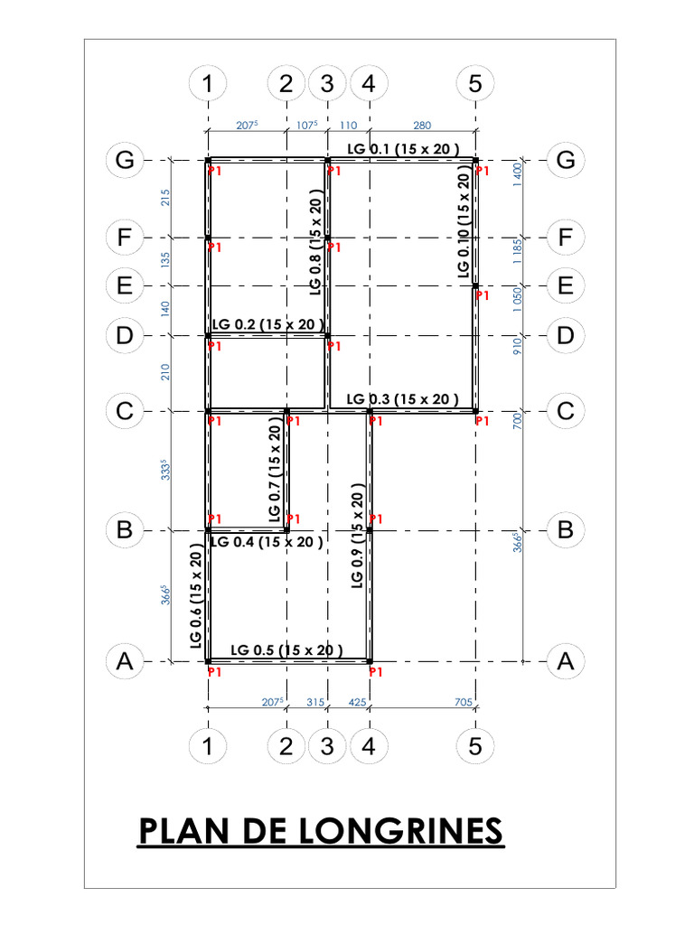 Longrine Plan Overview | PDF