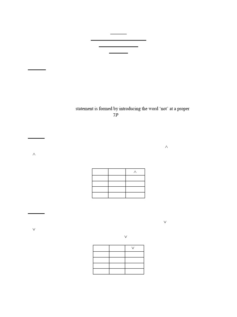 Unit - I Propositional Logic QB | PDF | Semantics | Semiotics