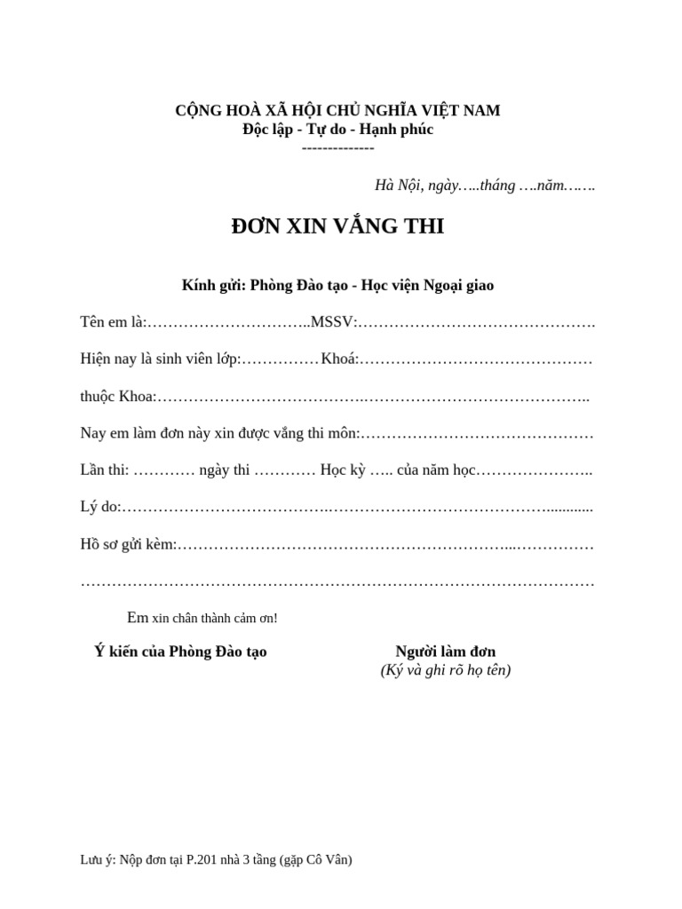 01 - Don Xin Vang Thi | PDF