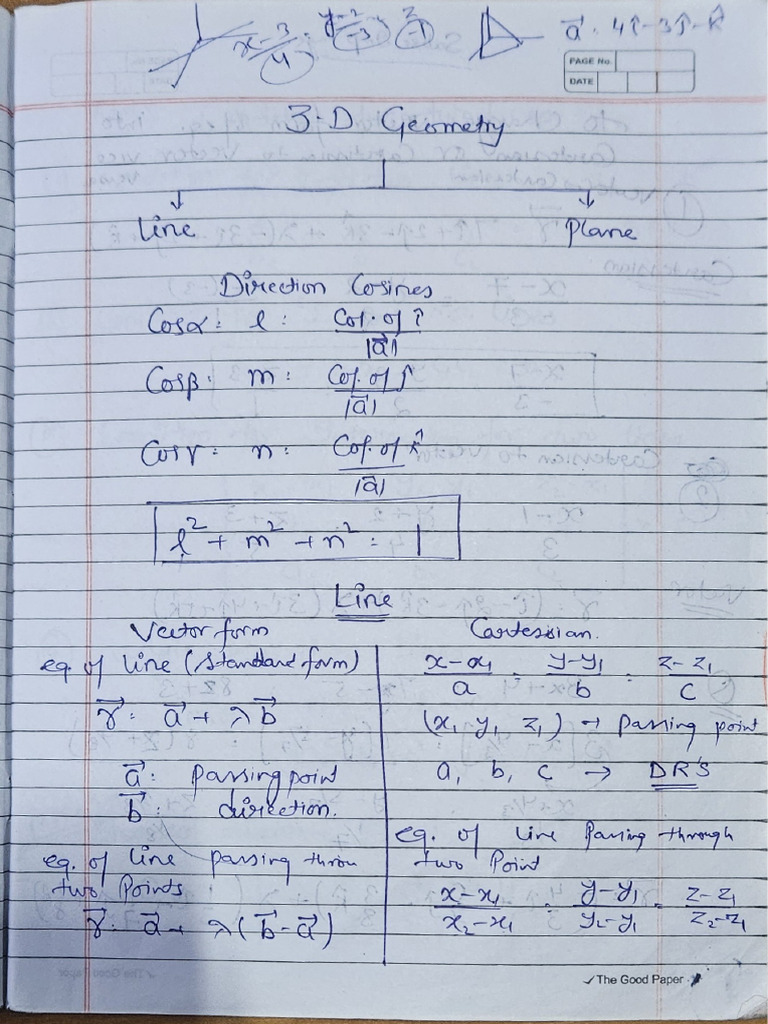 3D Formulas | PDF