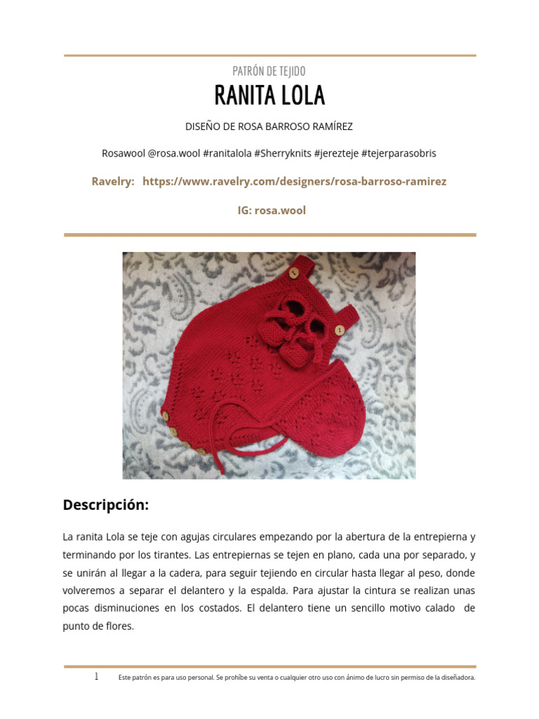 Ranita Lola V2 | PDF