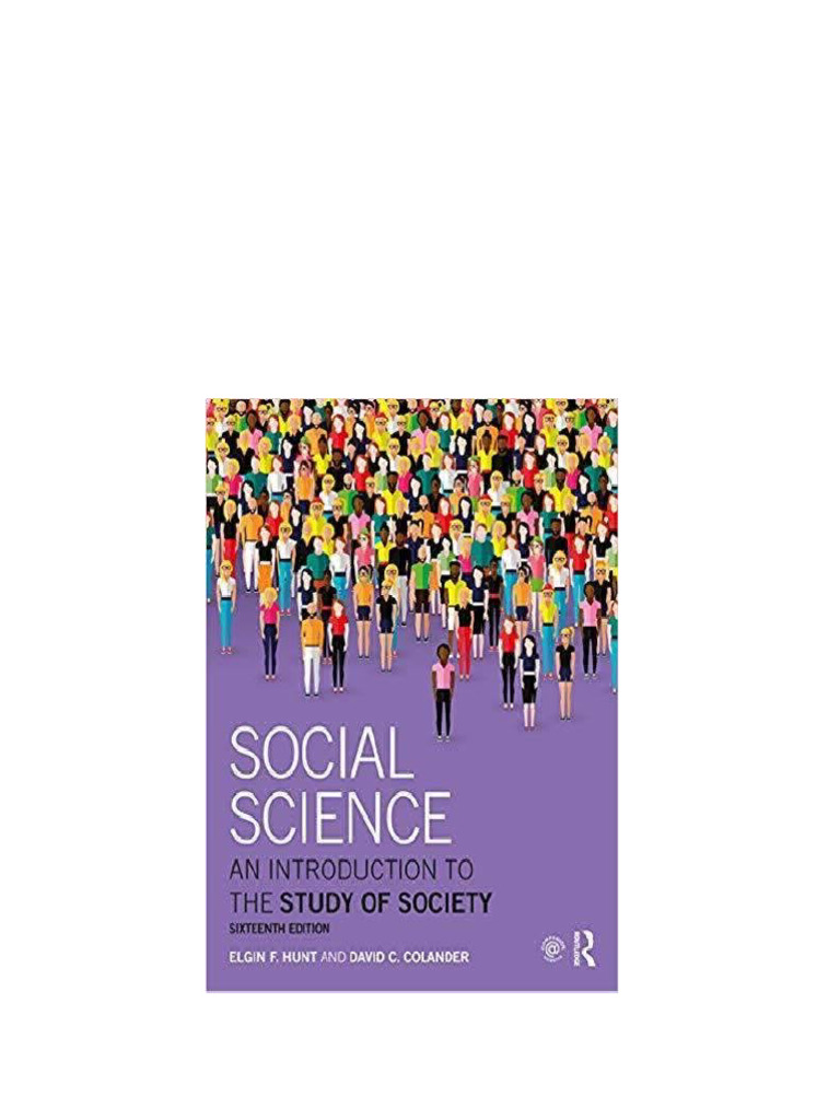 Social Science: An Introduction To The Study of Society 16Th Edition (Ebook PDF) Download | PDF ...