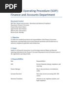 SOP For Payment Process | PDF