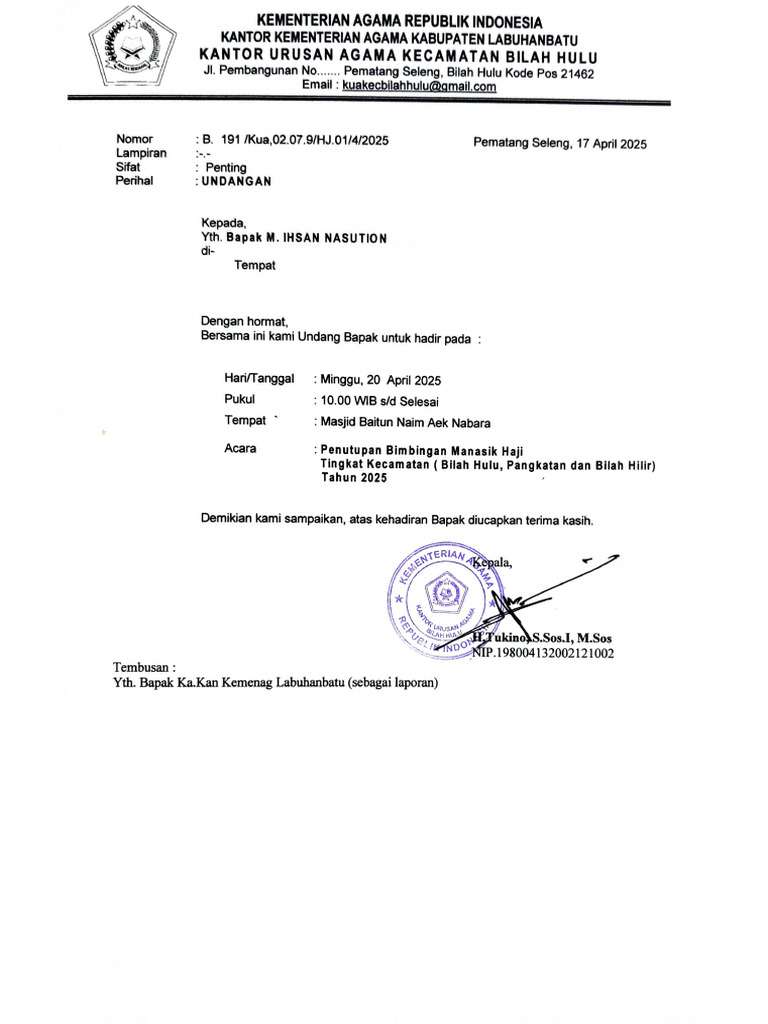 Bapak M. Ihsan Nasution | PDF