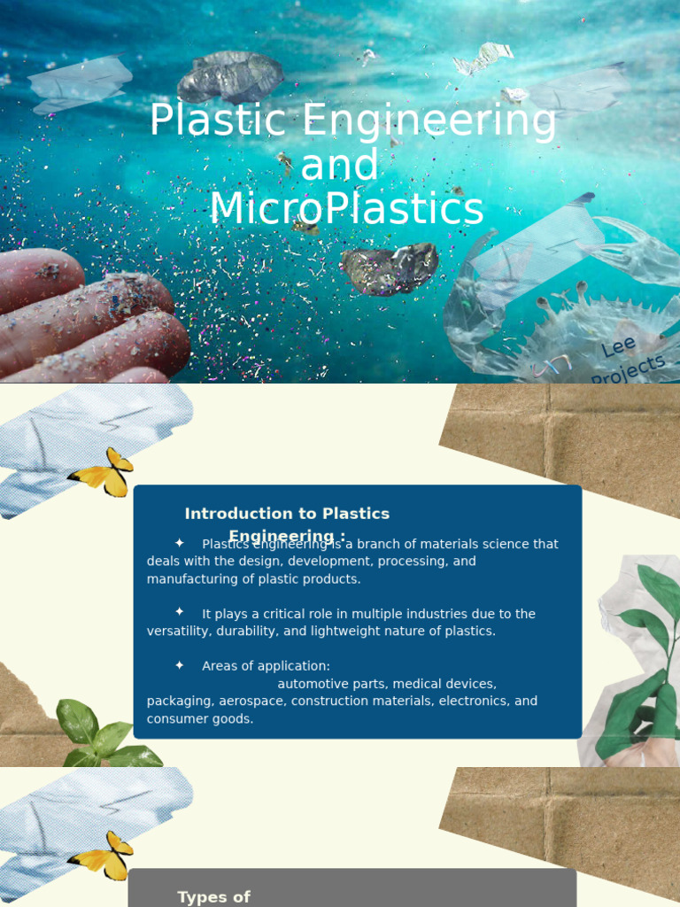Plastic Properties, Impacts, and Uses Education Presentation in Blue ...