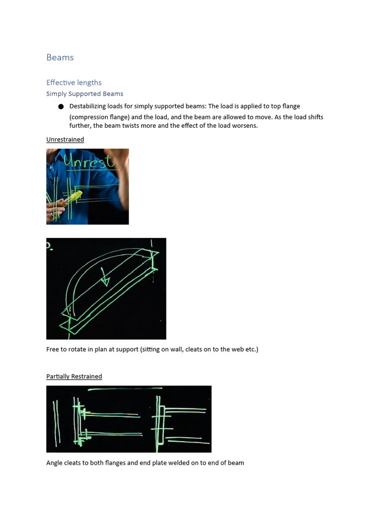 Steel Beam Design Guide | PDF