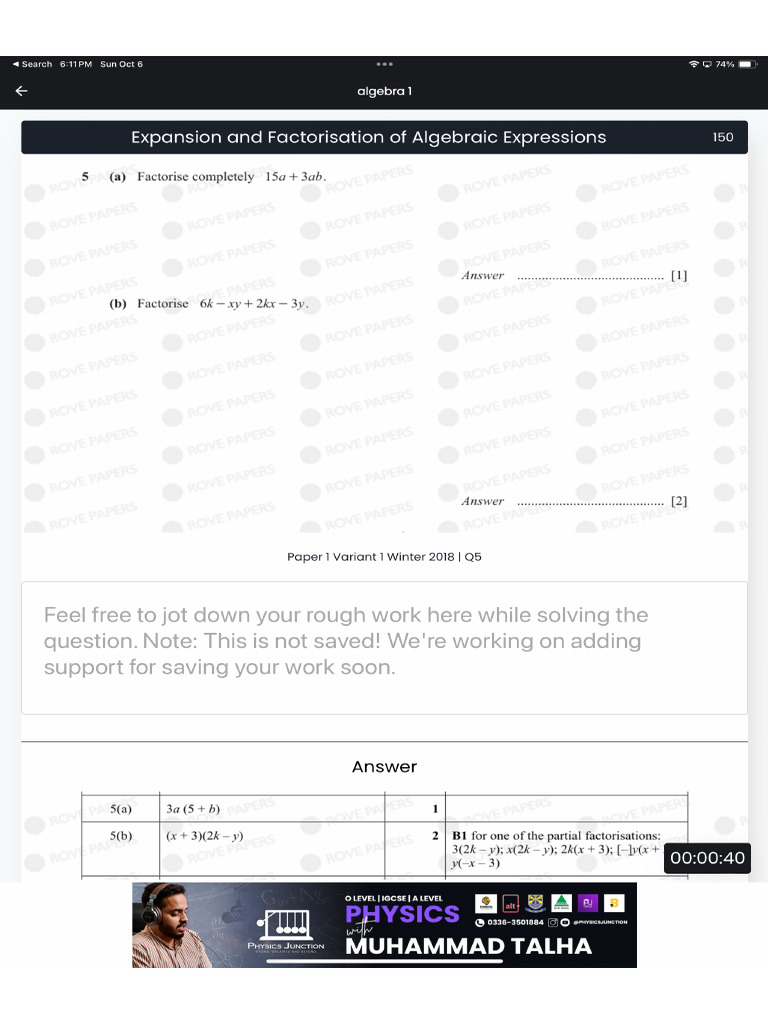 Algebra 2nd Worksheet | PDF