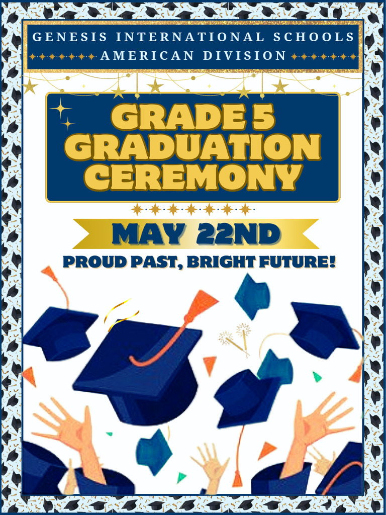 Grade 5 Graduation Ceremony 2025 | PDF
