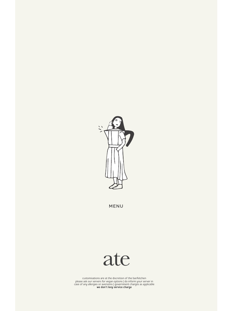 Ate Saket Menu Highlights | PDF | Pancake | Coffee
