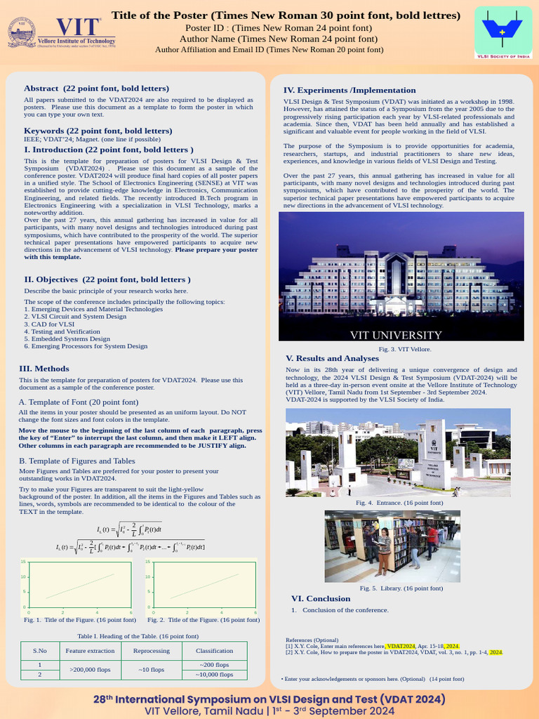 Poster Template VDAT 2024 | PDF | Computing