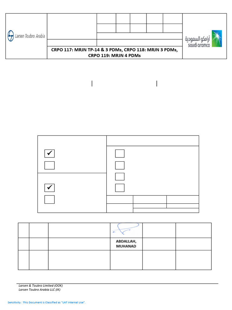 QM-G75-PL-0330 Rev A - Procedure For Qualification of NDT Personnel ...