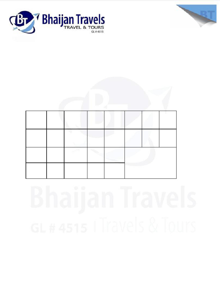 Airfare Quotation | PDF