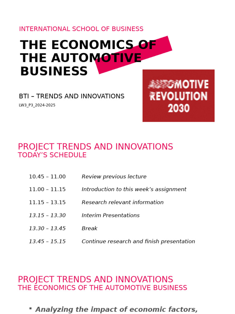 BTI P3 - 2025 LW4 Economic Factors and Developments | PDF | Economics ...