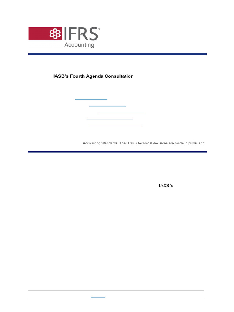 Ap3a Fourth Agenda Consultation Potential Project | PDF | International ...