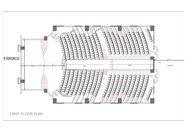 First Floor Auditorium Chair Details | PDF