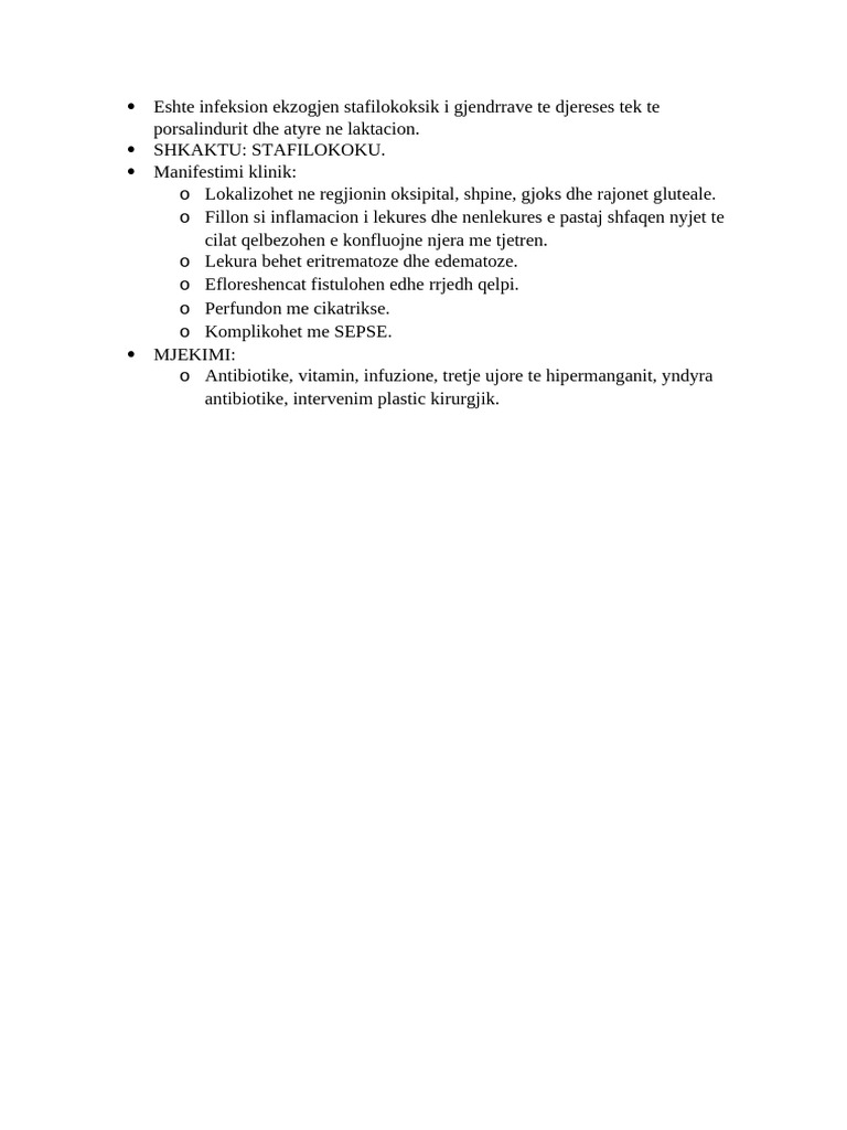 Pseudofurunculosis. | PDF