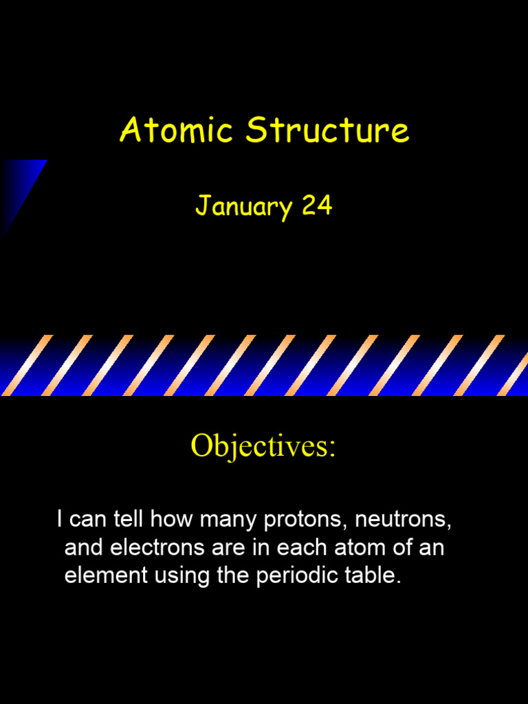 Understanding Atomic Structure Basics | PDF