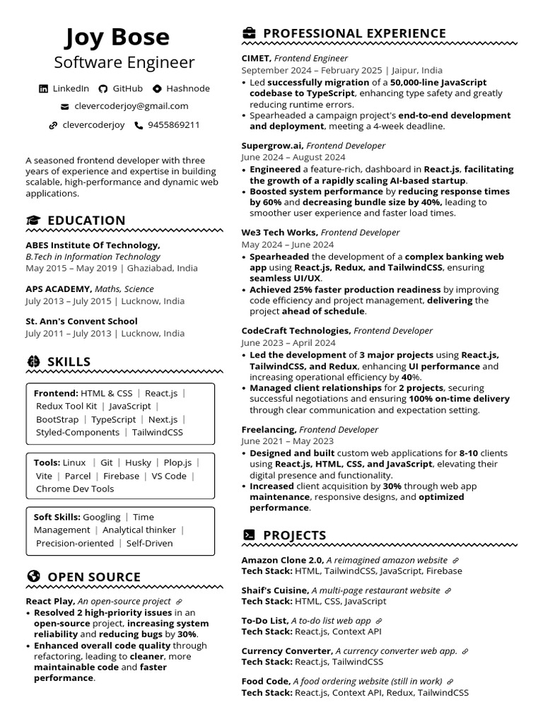 Joy Bose Frontend 9-03-25 | PDF | Java Script | Computer Programming