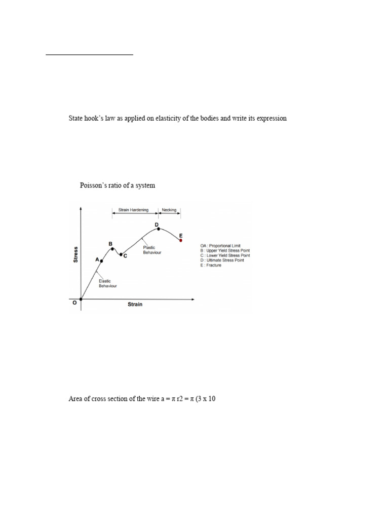 Class Activity_ L.O.1.6_ Illustrate Elastic Muduli of Bodies (1) | PDF