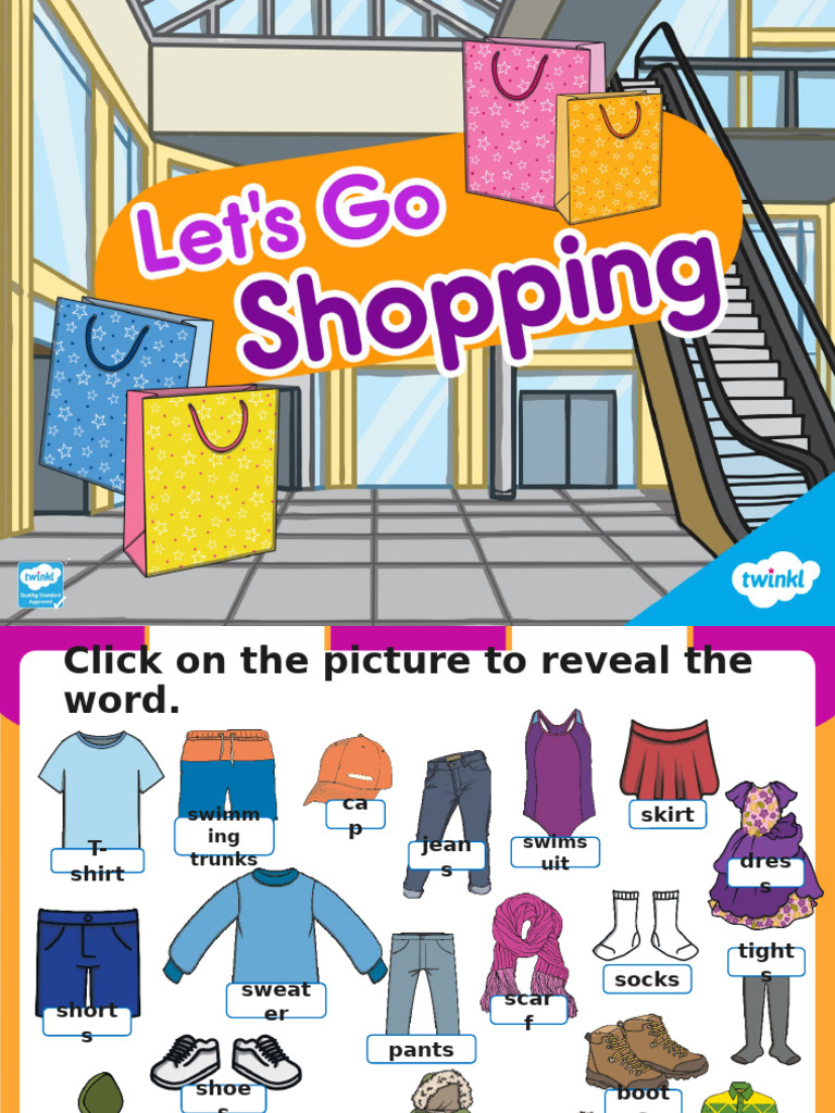 Clothes - Lets-Go-Shopping | PDF | Aesthetics | Softlines (Retail)