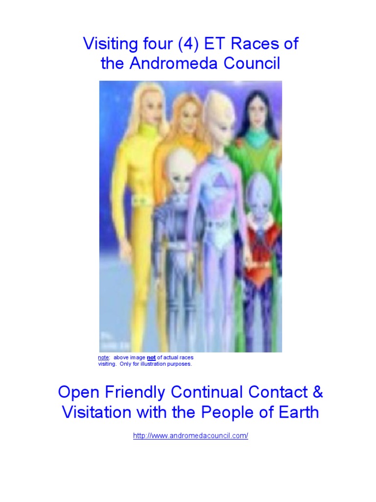 Visiting Four4 Races of The Andromeda Council | PDF | Blond | Hair