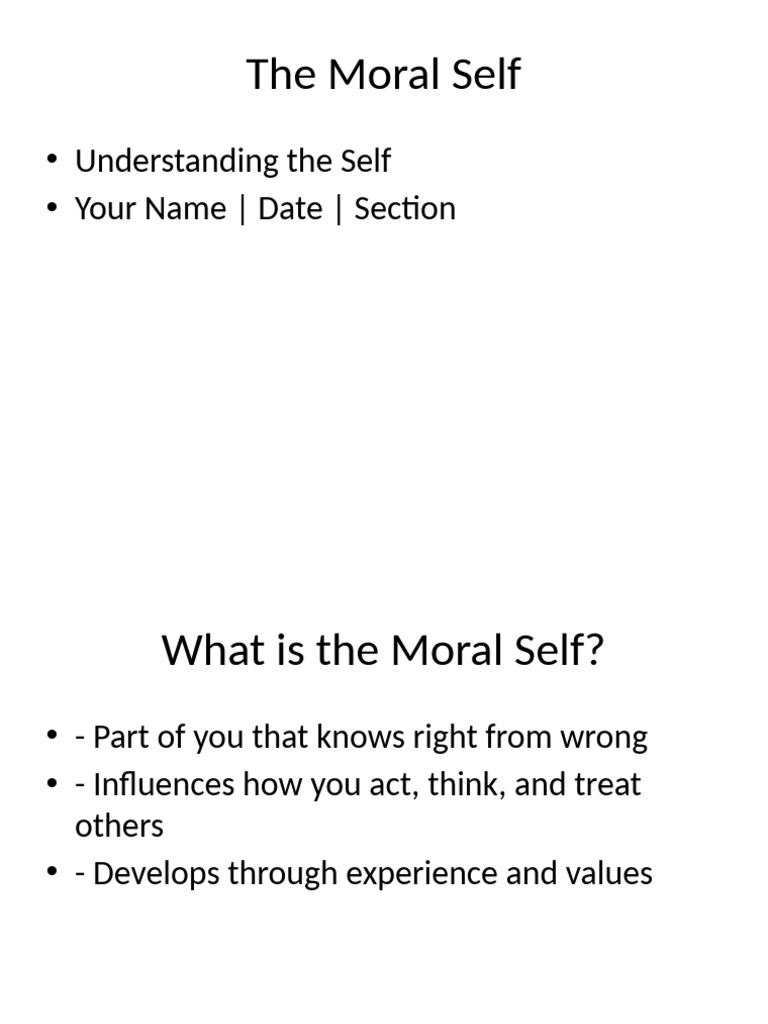 Moral_Self_Presentation | PDF