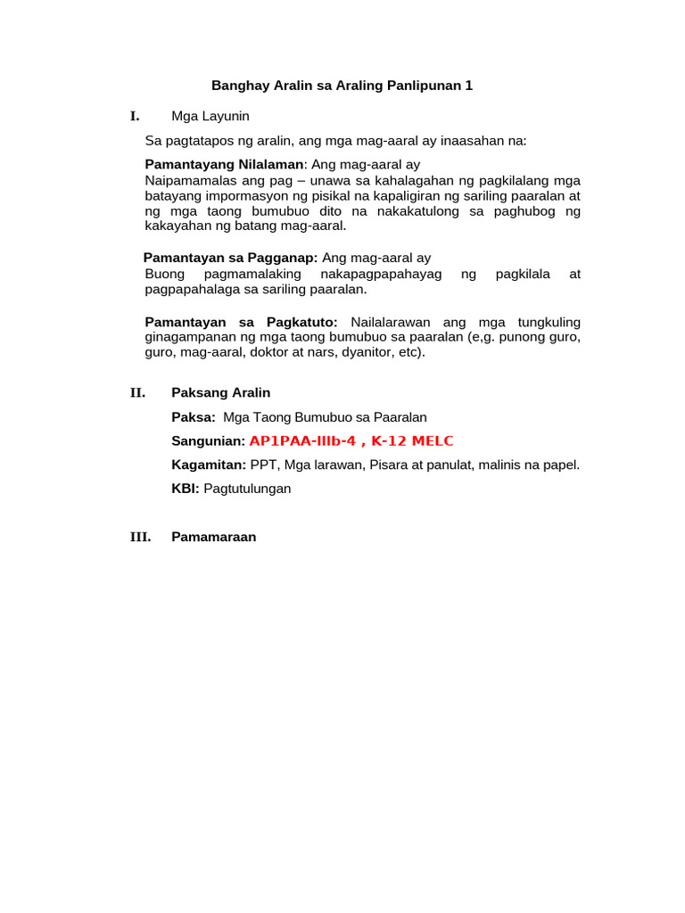 Aral Pan DLP-1 | PDF