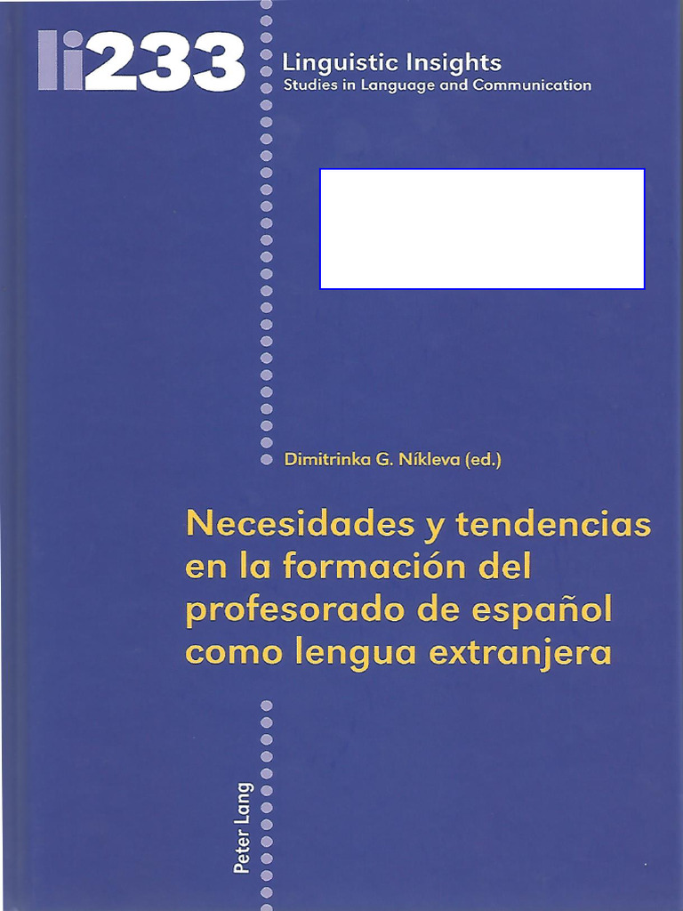 Cestero - CNV y Diversidad Cultural - Necesidades y Recursos en EL2 | PDF