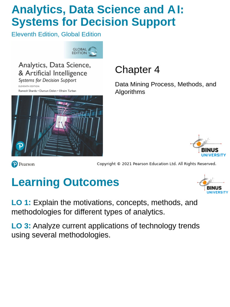 7-8 - Data Mining Process, Methods, And Algorithms | PDF | Data Mining | Analytics