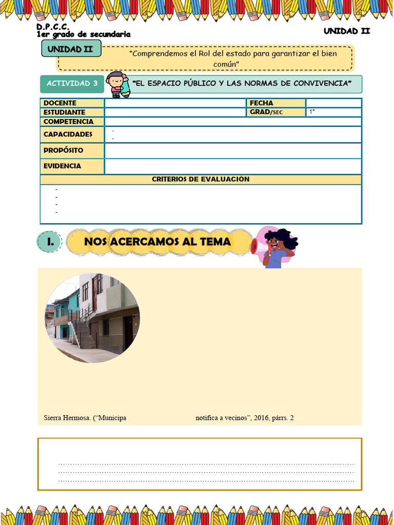 1° DPCC -ACTV.03-UND.2 2024 | PDF | Estado (política) | Valores