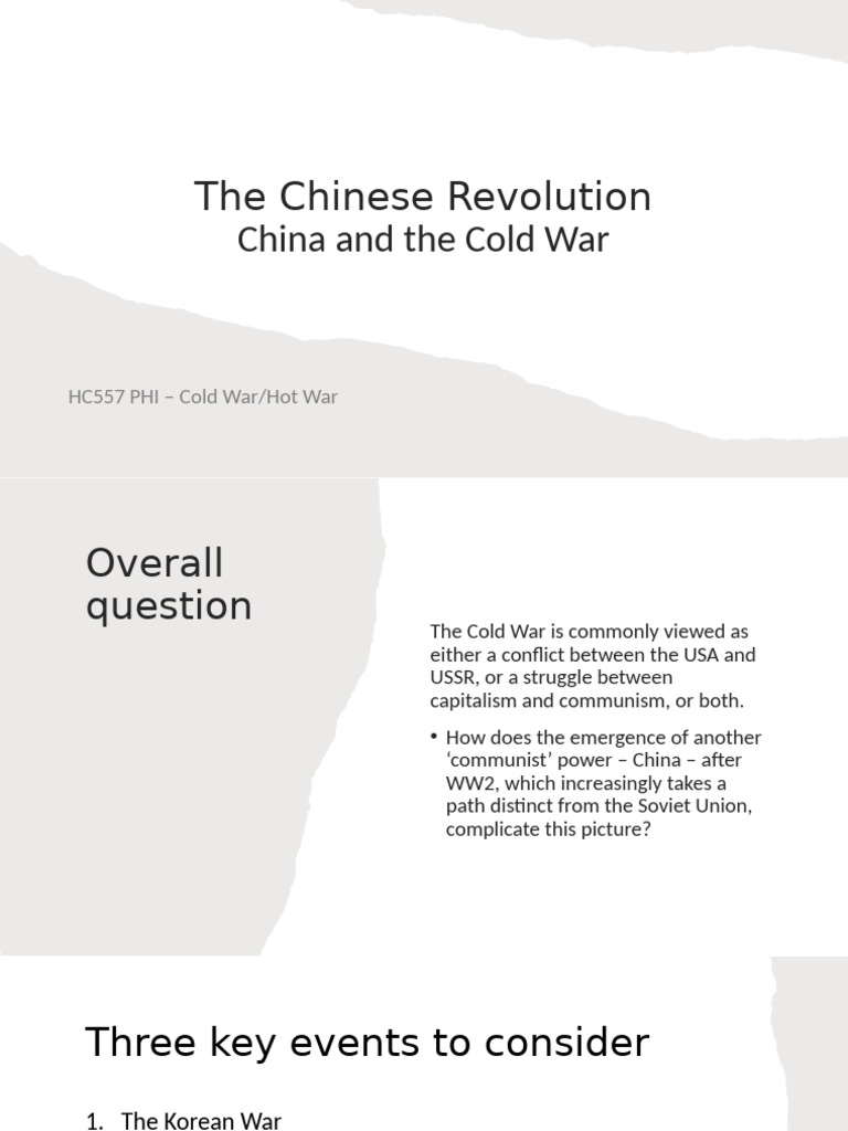 Chinese Revolution 2025 | PDF | Kuomintang | Mao Zedong