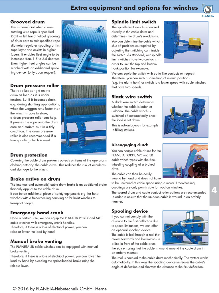 Winch Cable Spooling Device Options | PDF | Switch | Rope