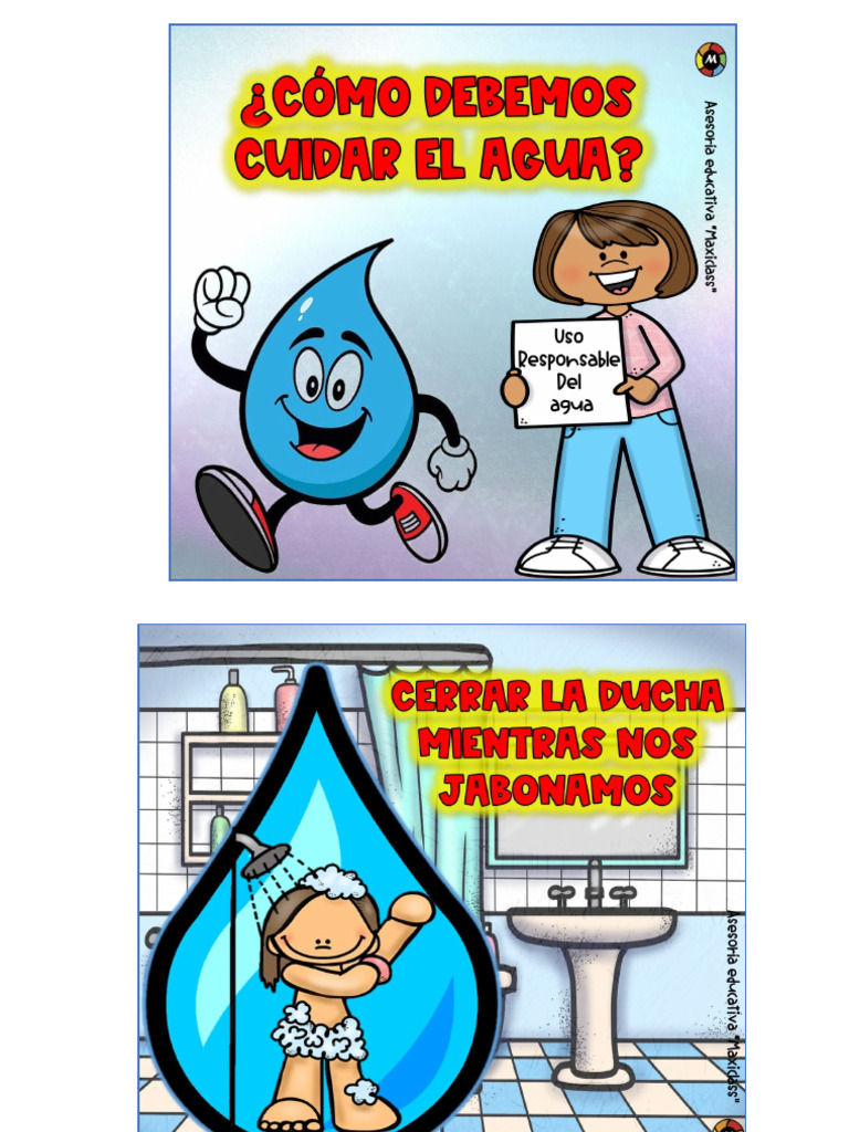 Carteles Cómo Cuidar El Agua Pdf