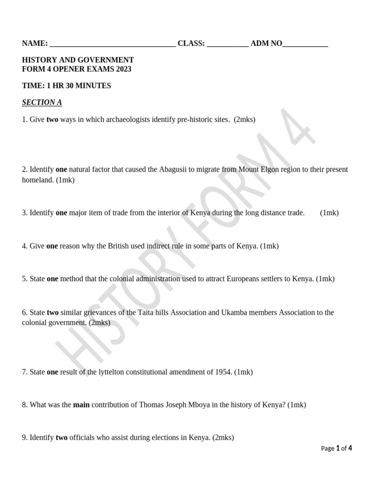 HISTORY-F4-Q-2 | PDF