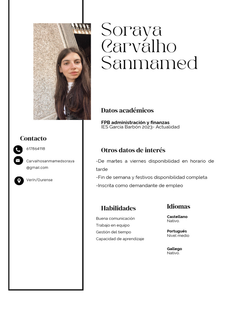 CV Soraya Carvalho 0724 | PDF