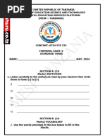 Basic Mathematics Form One Notes 2025 by MR. ELIAMANI CHALIGHA | PDF ...