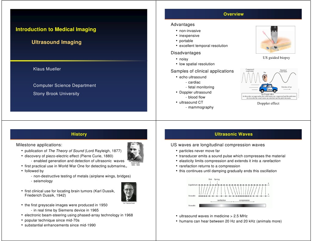 Ultrasound Imaging: Introduction To Medical Imaging | PDF