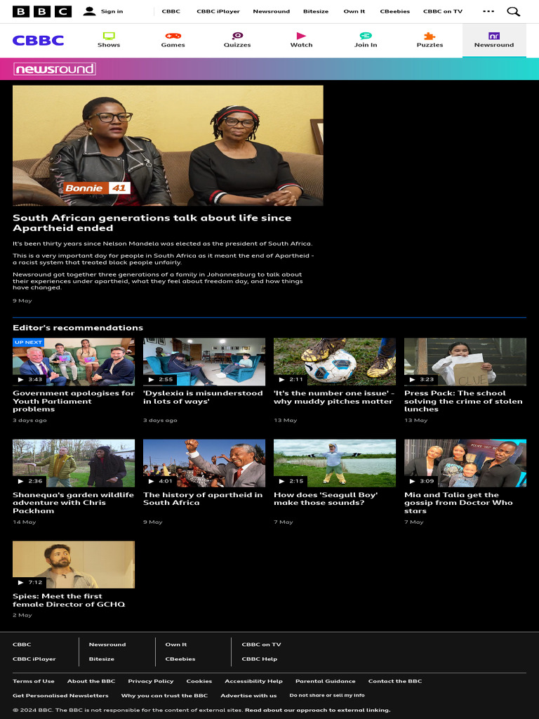 South African Generations Talk About Life Since Apartheid Ended - BBC ...