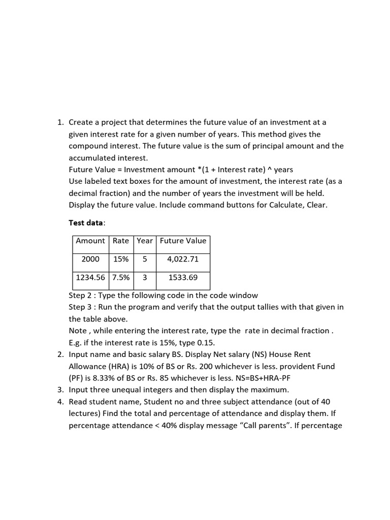TYBCOM Practical Sem VI 9 | PDF