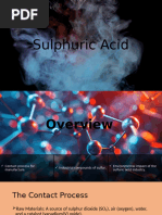 Contact Process for Sulphuric Acid Production | PDF | Sulfuric Acid ...