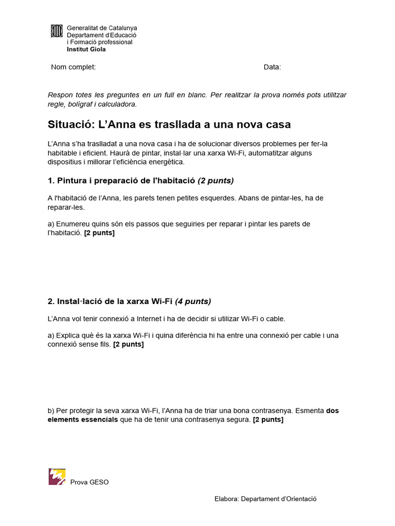 Prova GESO | PDF
