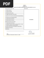 Maternity Register Form (FORM A) Overview | PDF