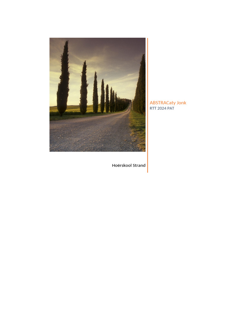 Beplanning en Opsomming | PDF